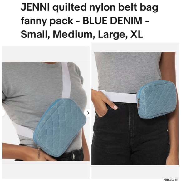 Jenni by Jennifer Moore | Bags | Jenni Ml Quilted Nylon Belt Bag Fanny ...